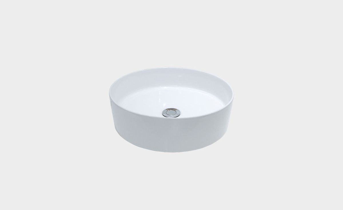 Sleek Round Counter Top Basin • Bath Co