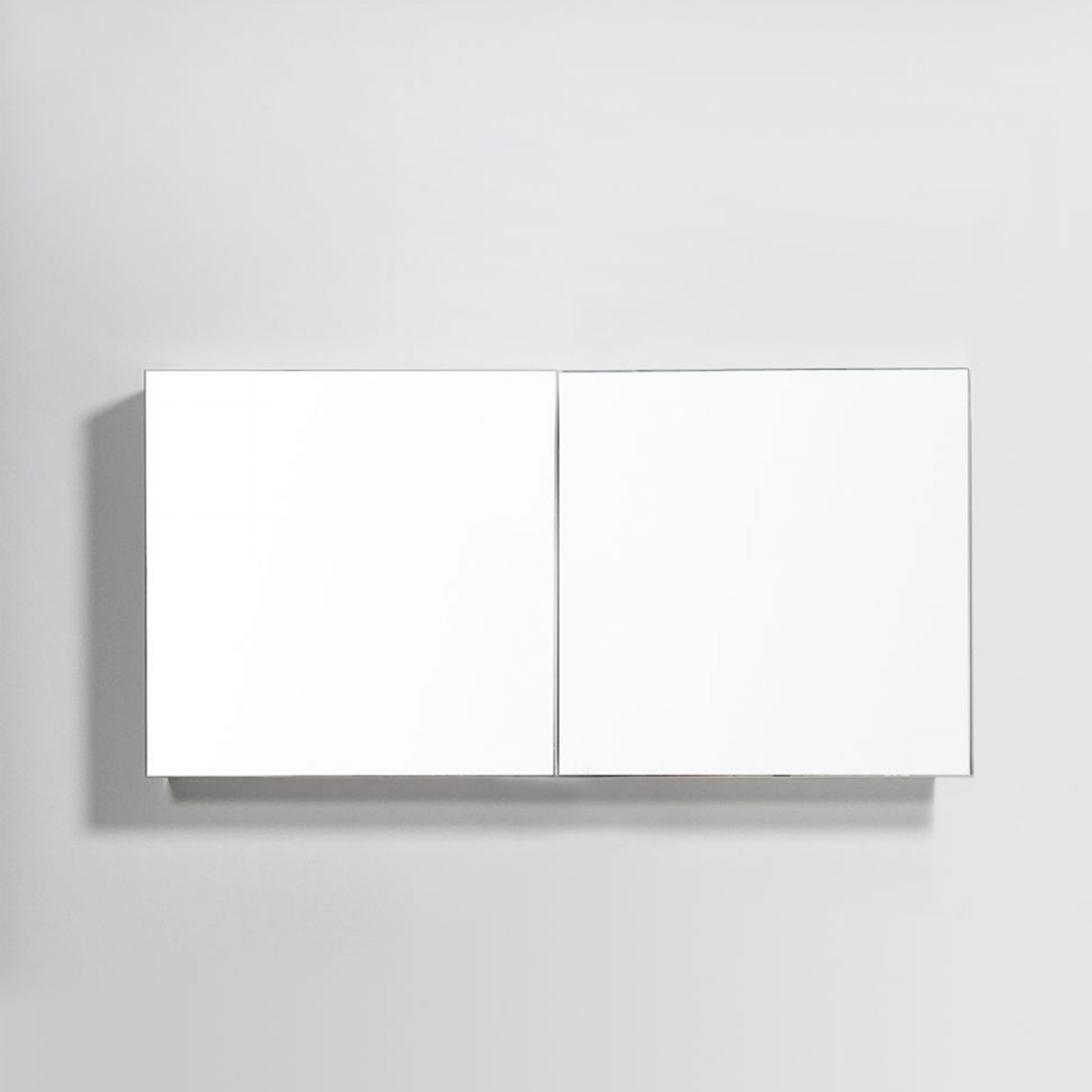 Cube 1000 Mirror Cabinet - 2 Doors, 4 Shelves • Bath Co
