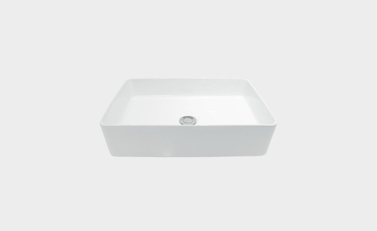 Sleek Rectangle Counter Top Basin • Bath Co