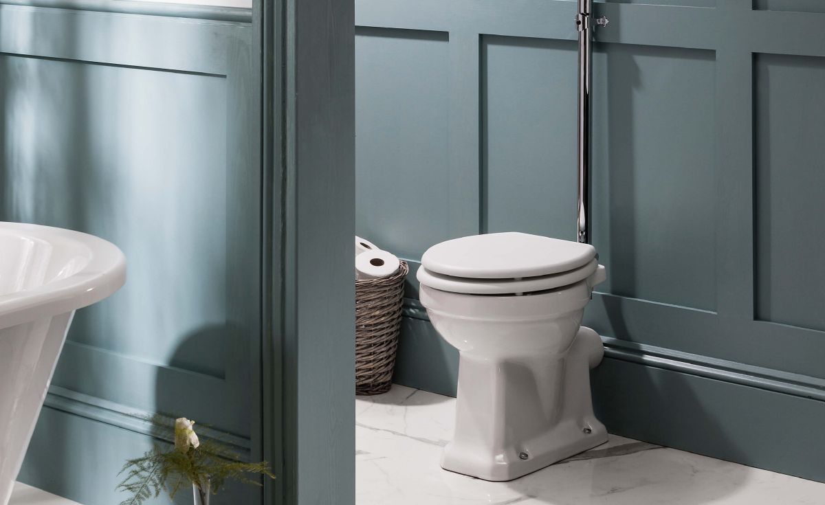 Burlington High Level Toilet • Bath Co