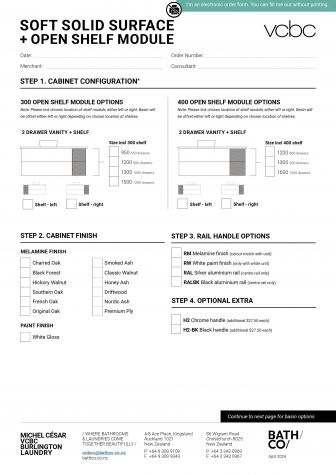 Catalogues & Order Forms • Bath Co